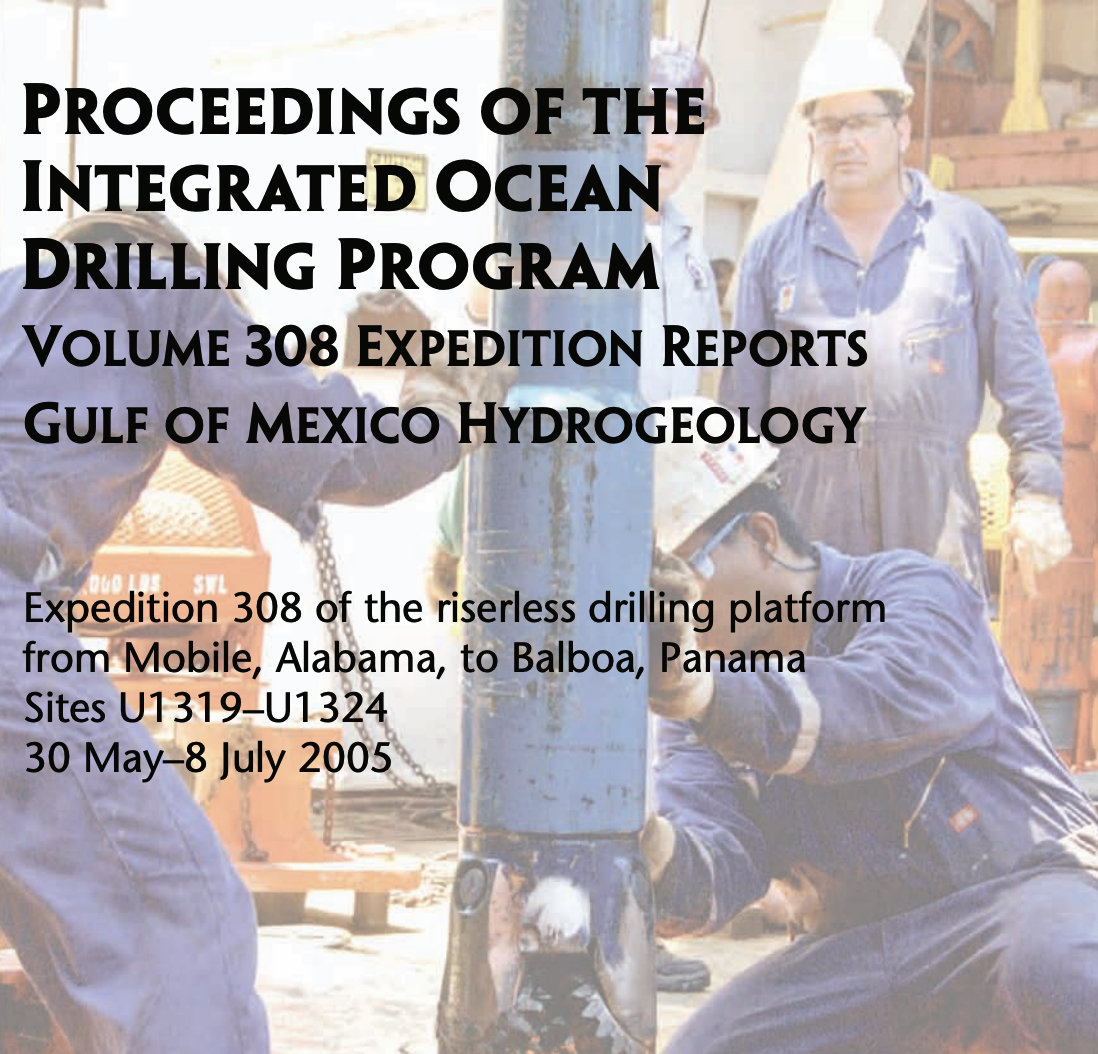 Proceedings of the Integrated Ocean Drilling Program, Volume 308: Gulf of Mexico Hydrogeology ...